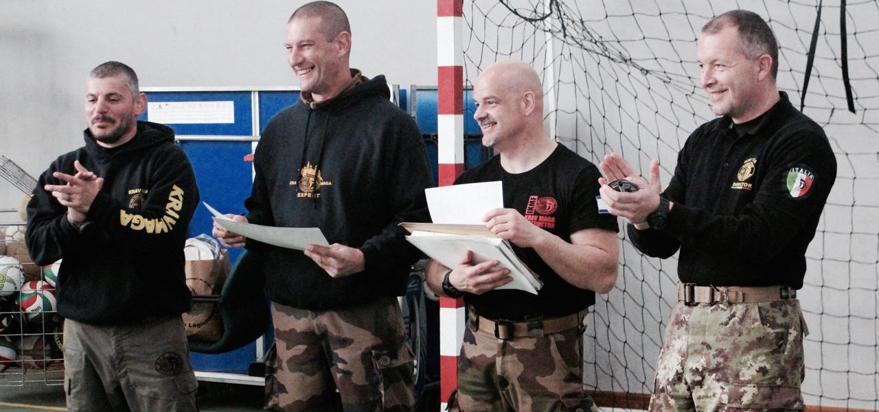 Stage Instructeur Militaire - Calvi 2017 - Club Krav Maga Self Defense 92